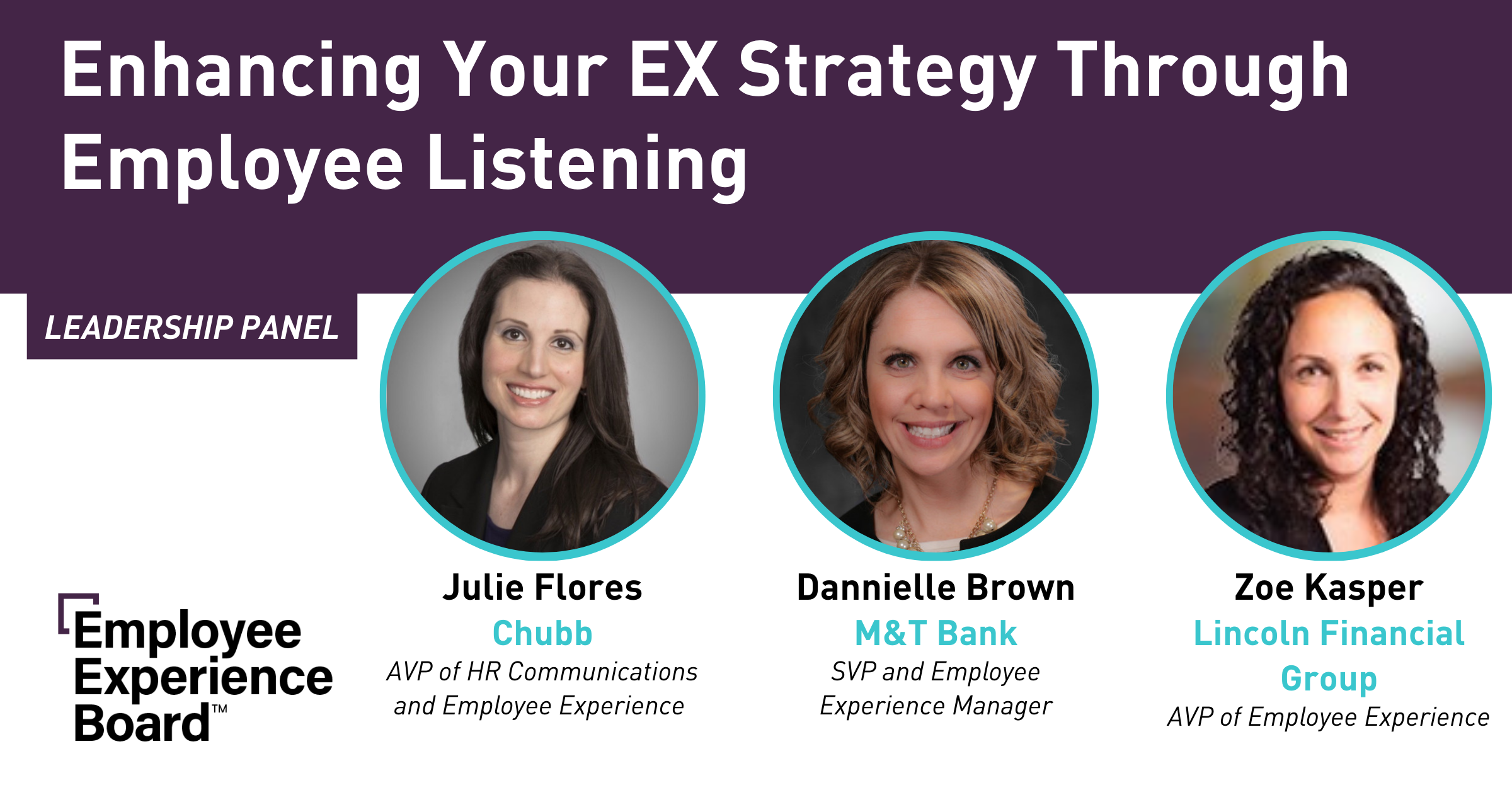 Panel on Enhancing Your EX Strategy through Employee Listening